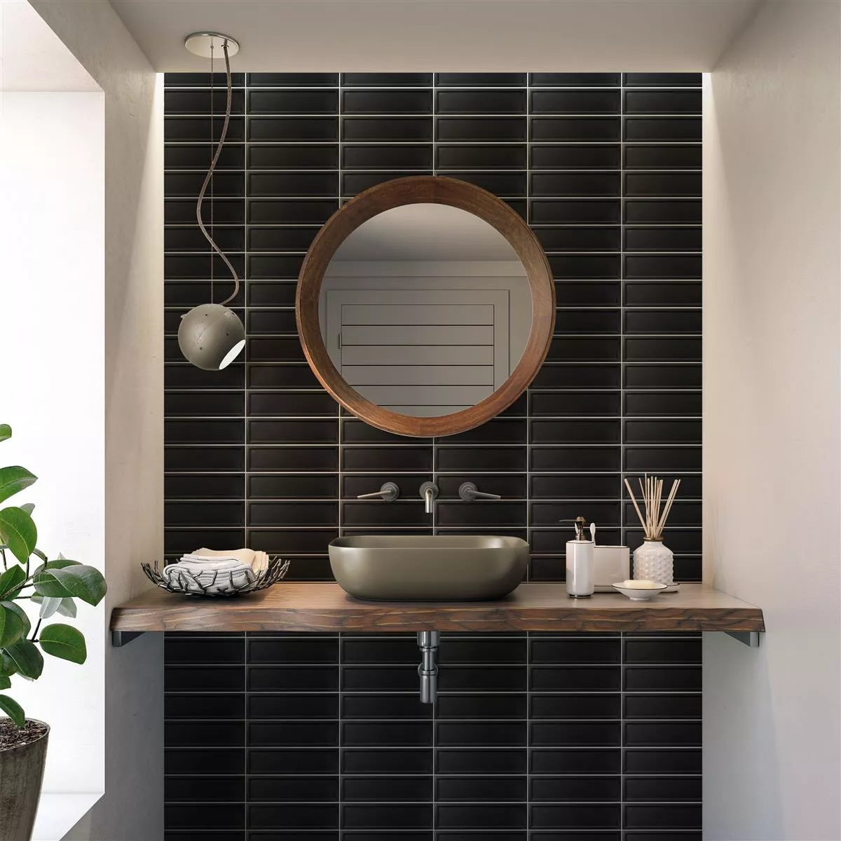 Metro Wall Tile Kennedy 10x30cm