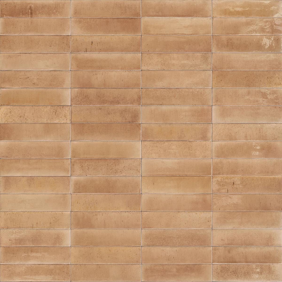 Sample Wall Tiles Laguna Glossy Waved Pink 6x24cm