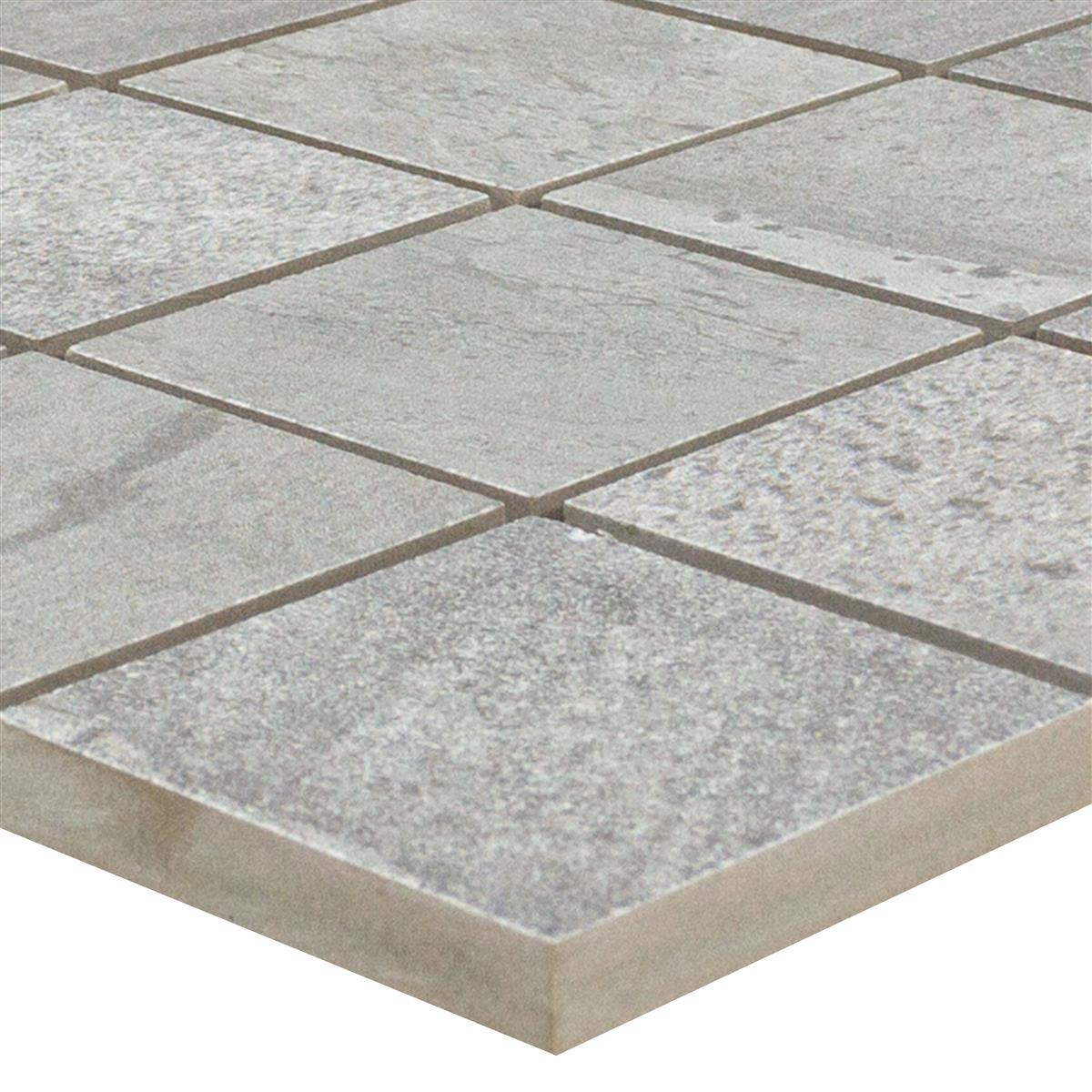 Ceramic Mosaic Tile Ibiza Stone Optic Grey