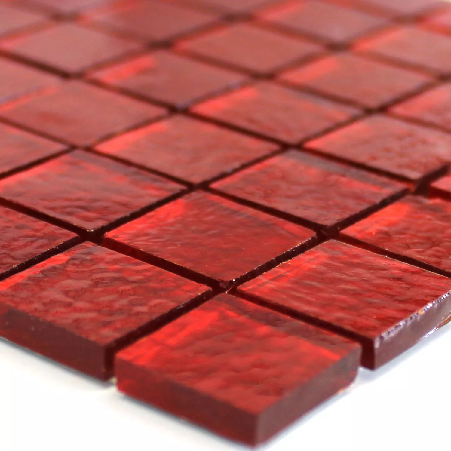 Glass Tiles Trend Vi Mosaic Liberty Red