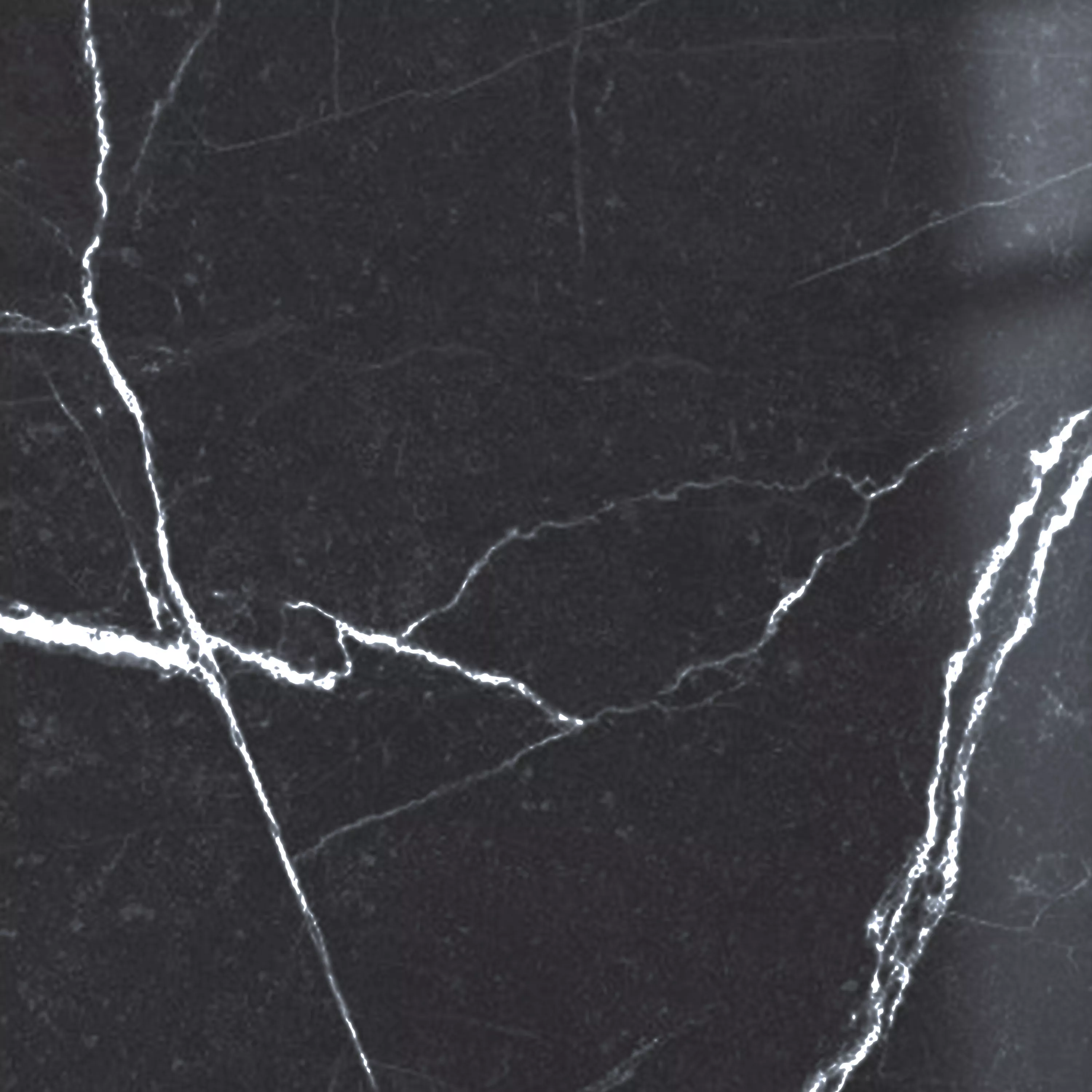 Sample Floor Tiles Santana Marble Optic Polished Anthracite 60x60cm