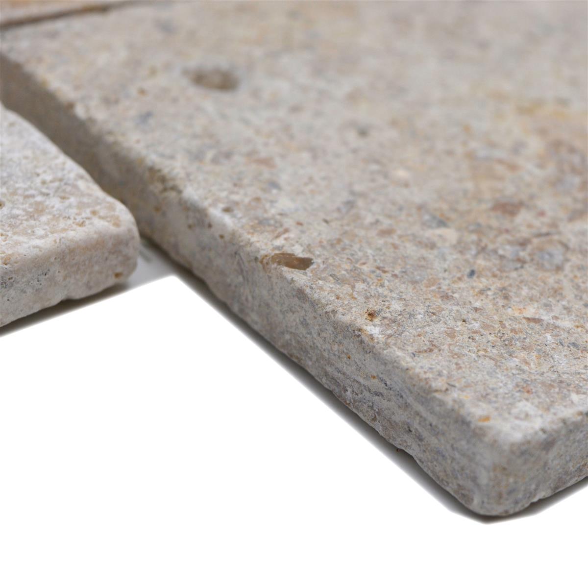 Travertine Tiles Roman Pattern